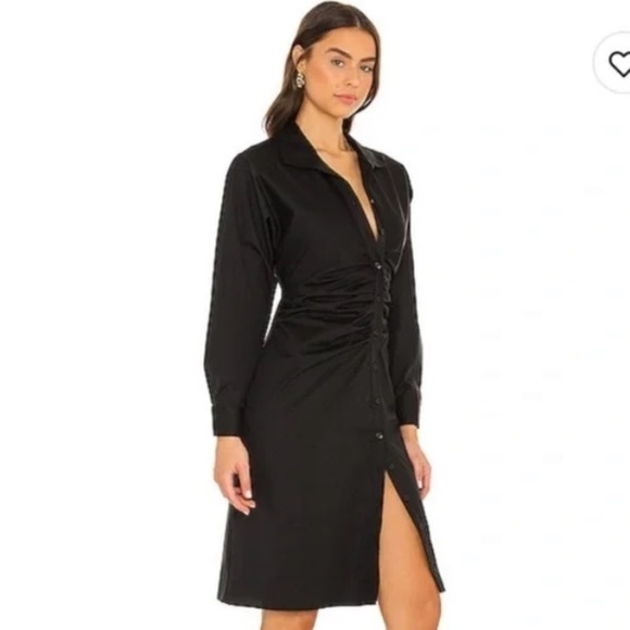 LPA | Dresses | Lpa Revolve Chantal Dress In Black Size Small Nwt ...